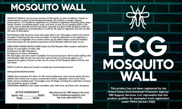 Label & SDS – ECG Mosquito Wall
